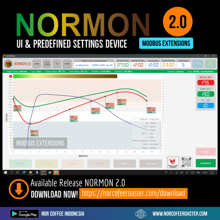 TUTORIAL NORMON | NOR COFFEE ROASTER